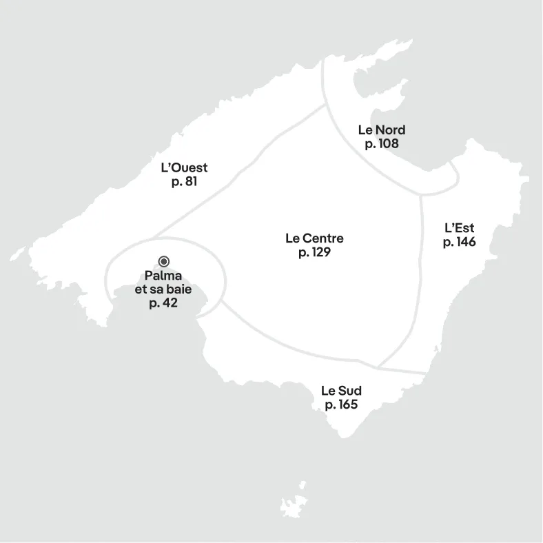 Majorque carte | Lonely Planet